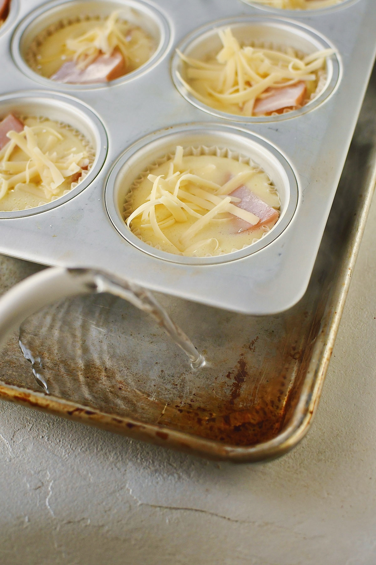 Egg Bites with Canadian Bacon and Gouda Cheese - The Farmstyle