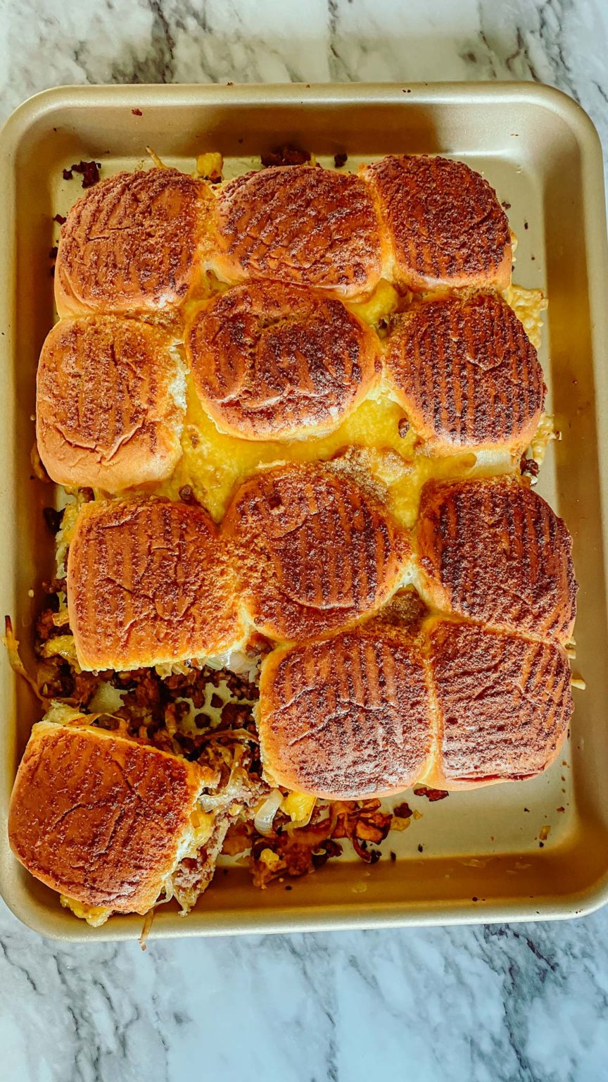 Cheeseburger Sliders | Easy Dinner Idea - The Farmstyle