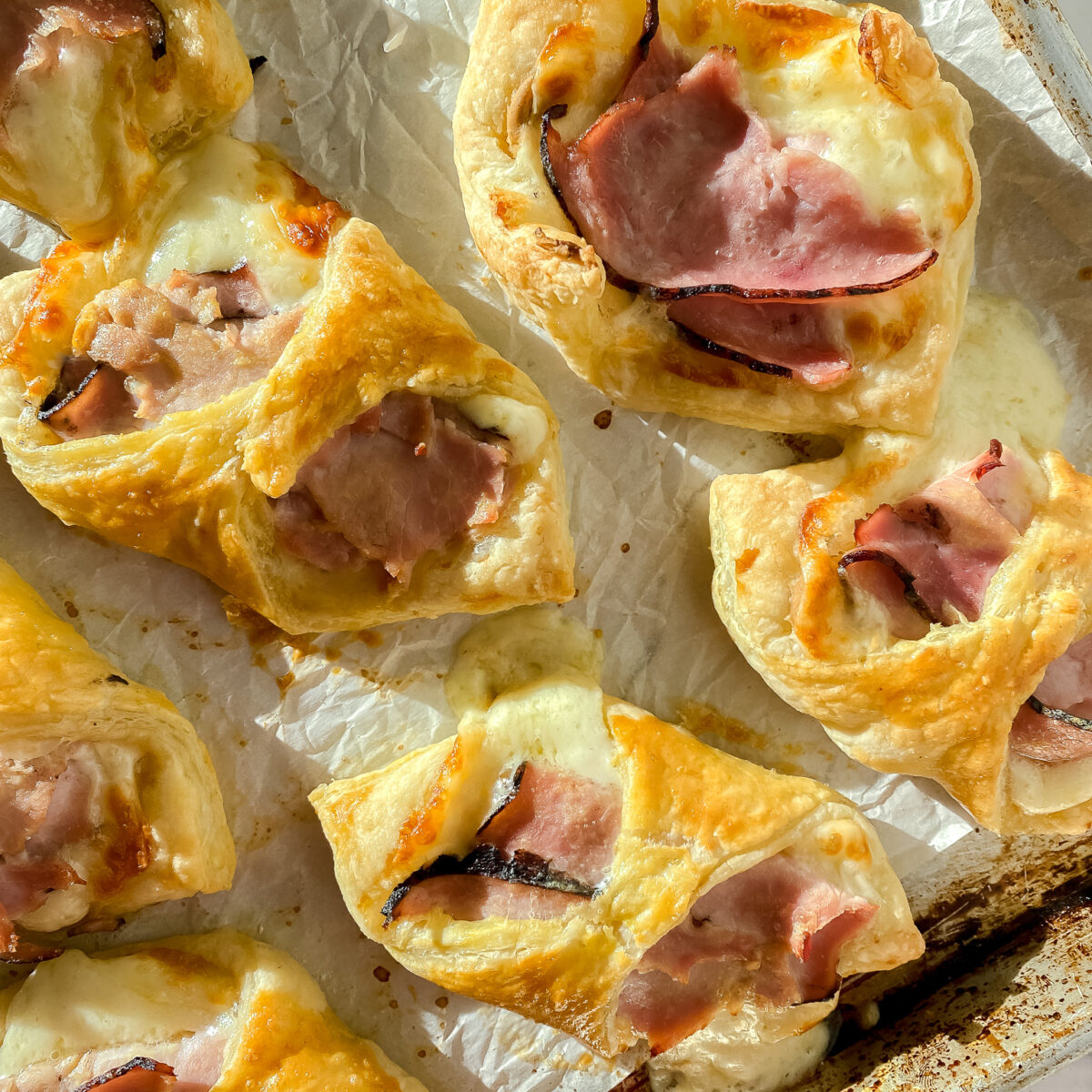 Ham and Cheese Puff Pastry - The Farmstyle