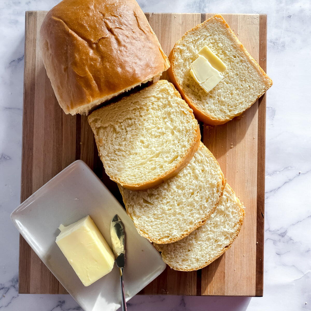 Soft and Fluffy Sandwich Bread - The Farmstyle