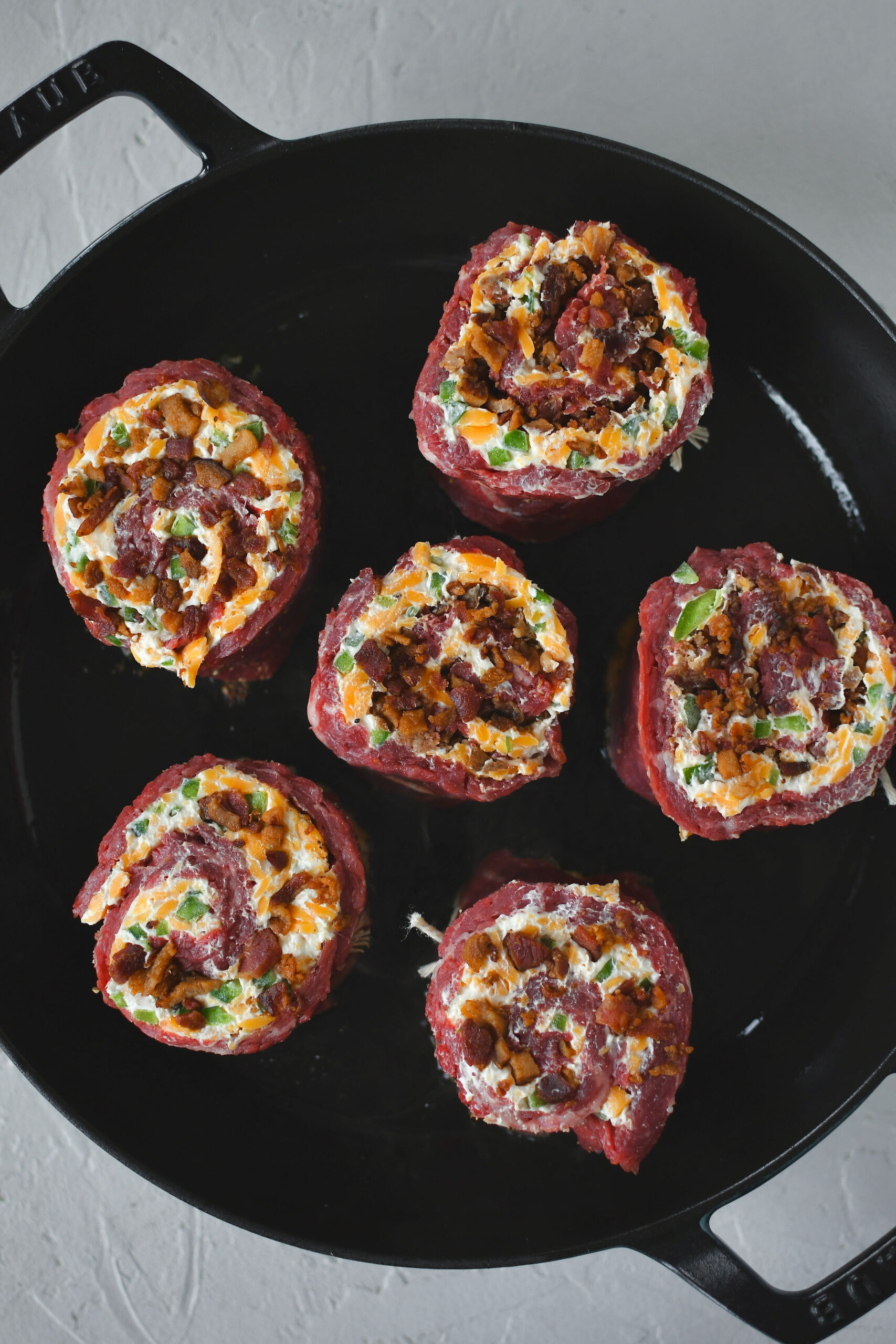Jalapeño Popper Stuffed Steak Pinwheel - The Farmstyle