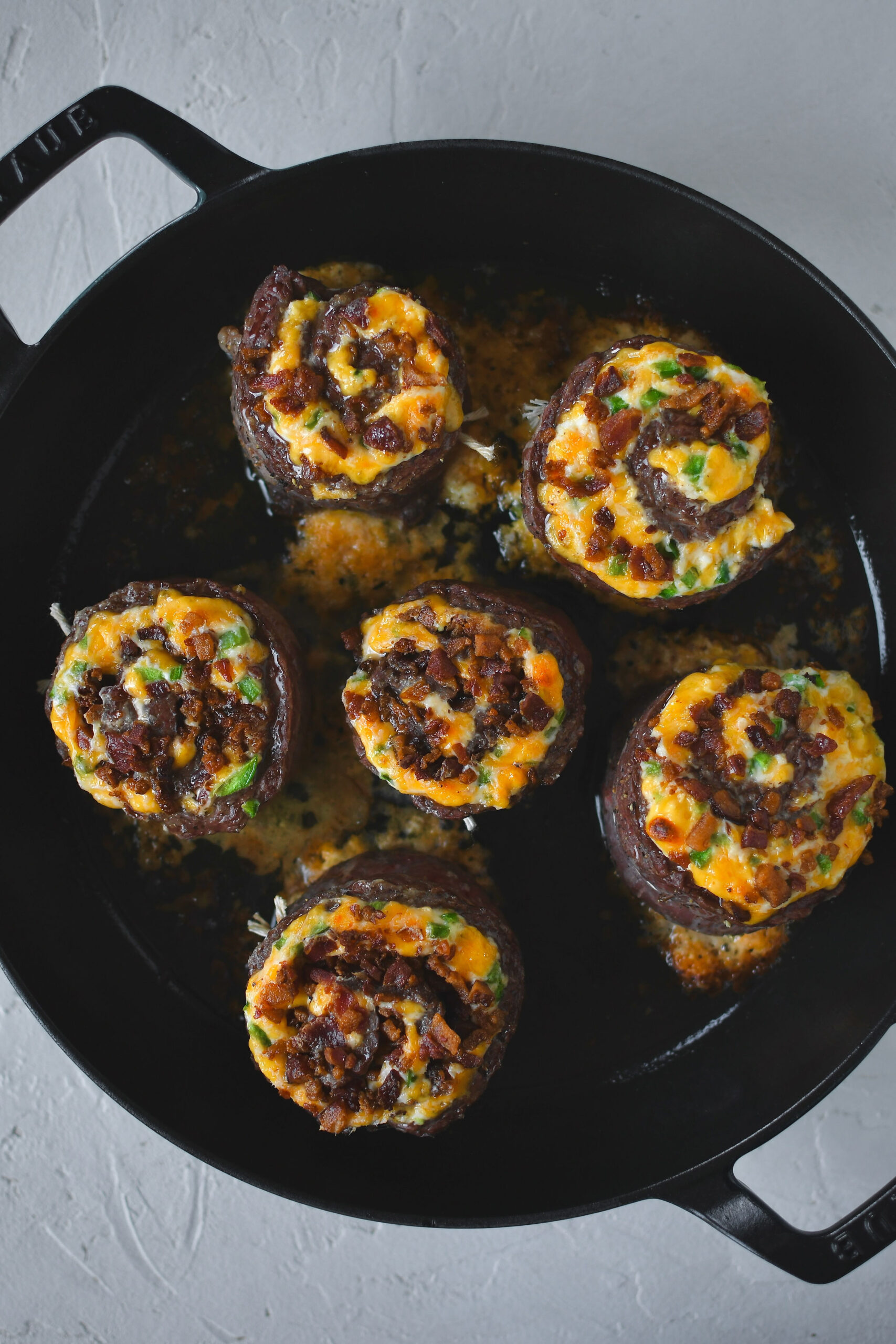 Jalapeño Popper Stuffed Steak Pinwheel - The Farmstyle
