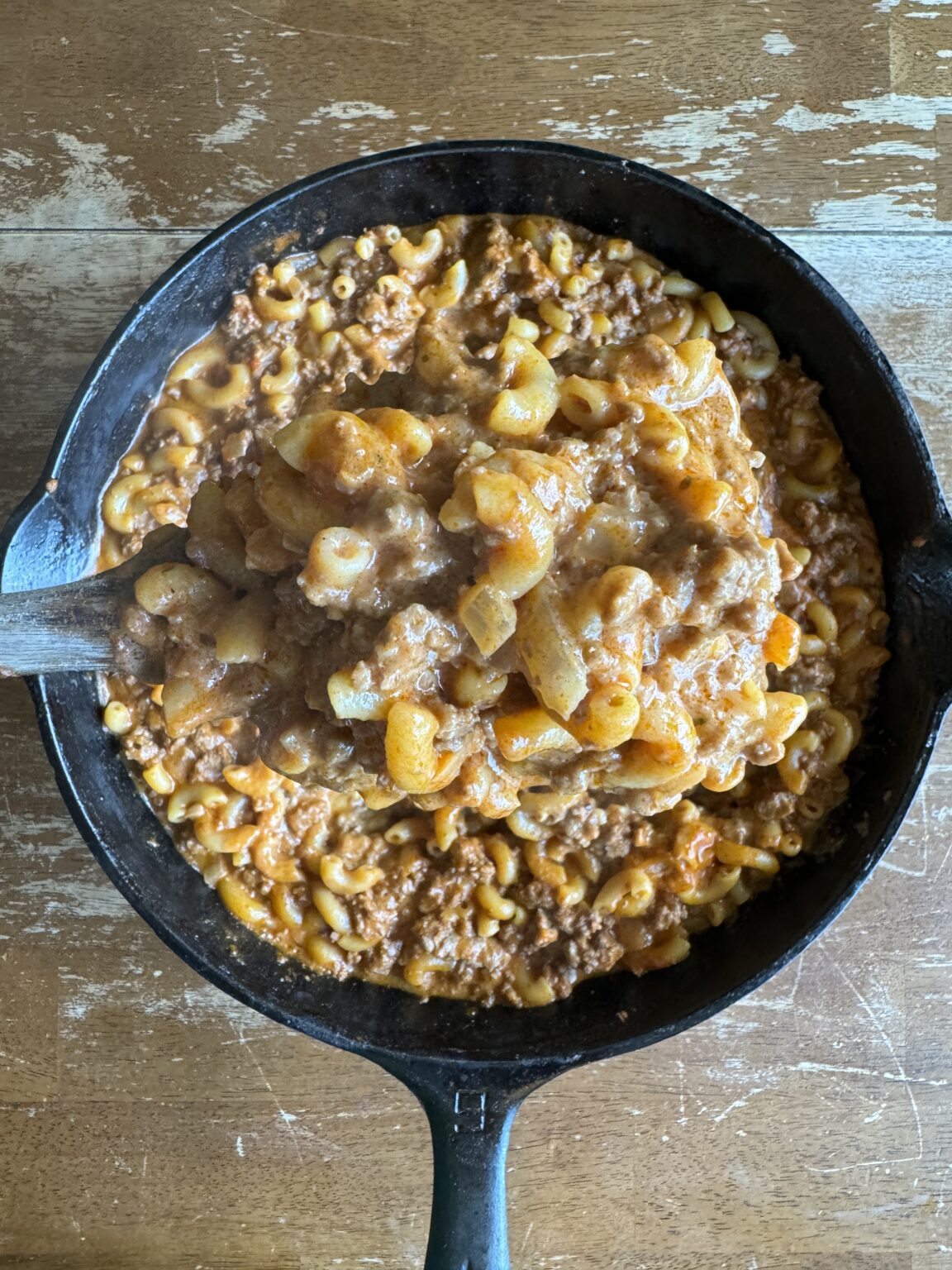Cheeseburger Hamburger Helper | Easy One Pan Dinner - The Farmstyle