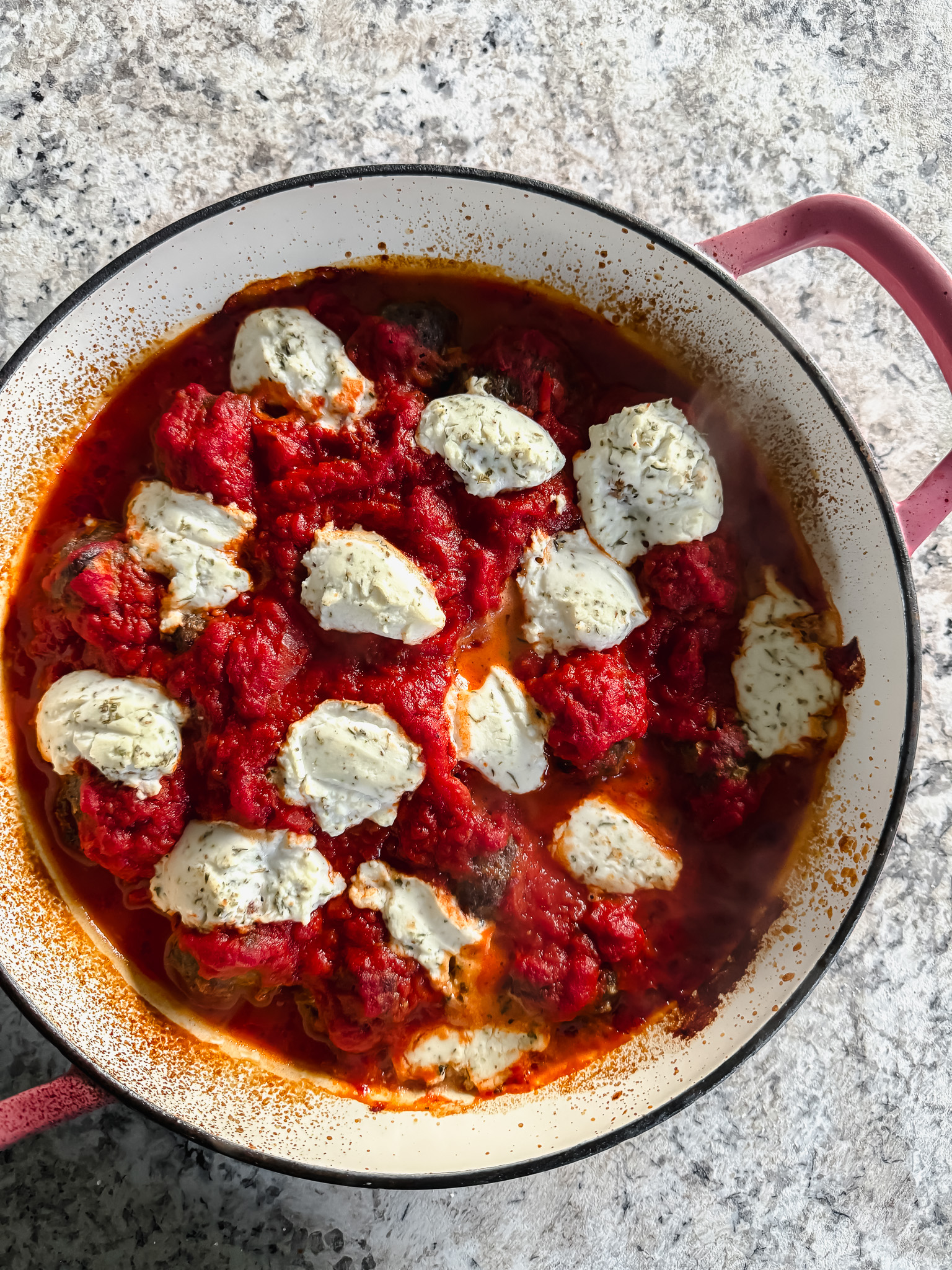 Ricotta Meatball Bake - The Farmstyle