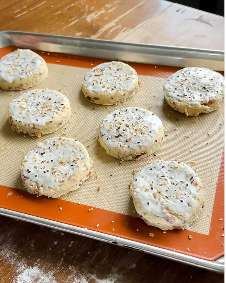 Everything Bagel Breakfast Biscuits - The Farmstyle
