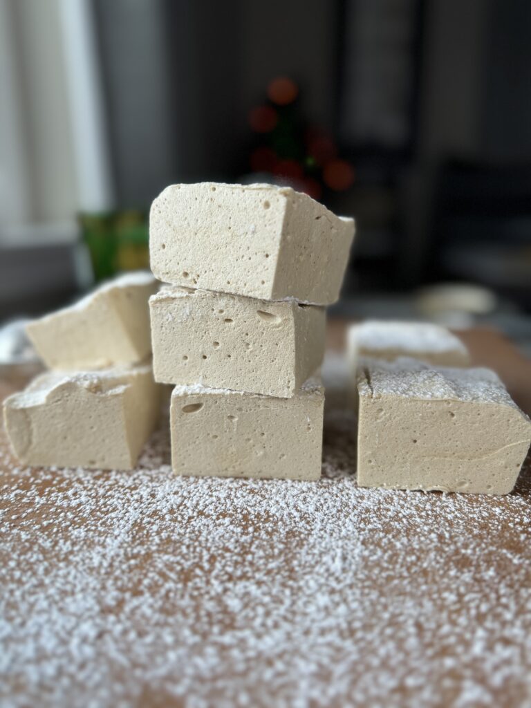 Homemade Maple Marshmallows - The Farmstyle