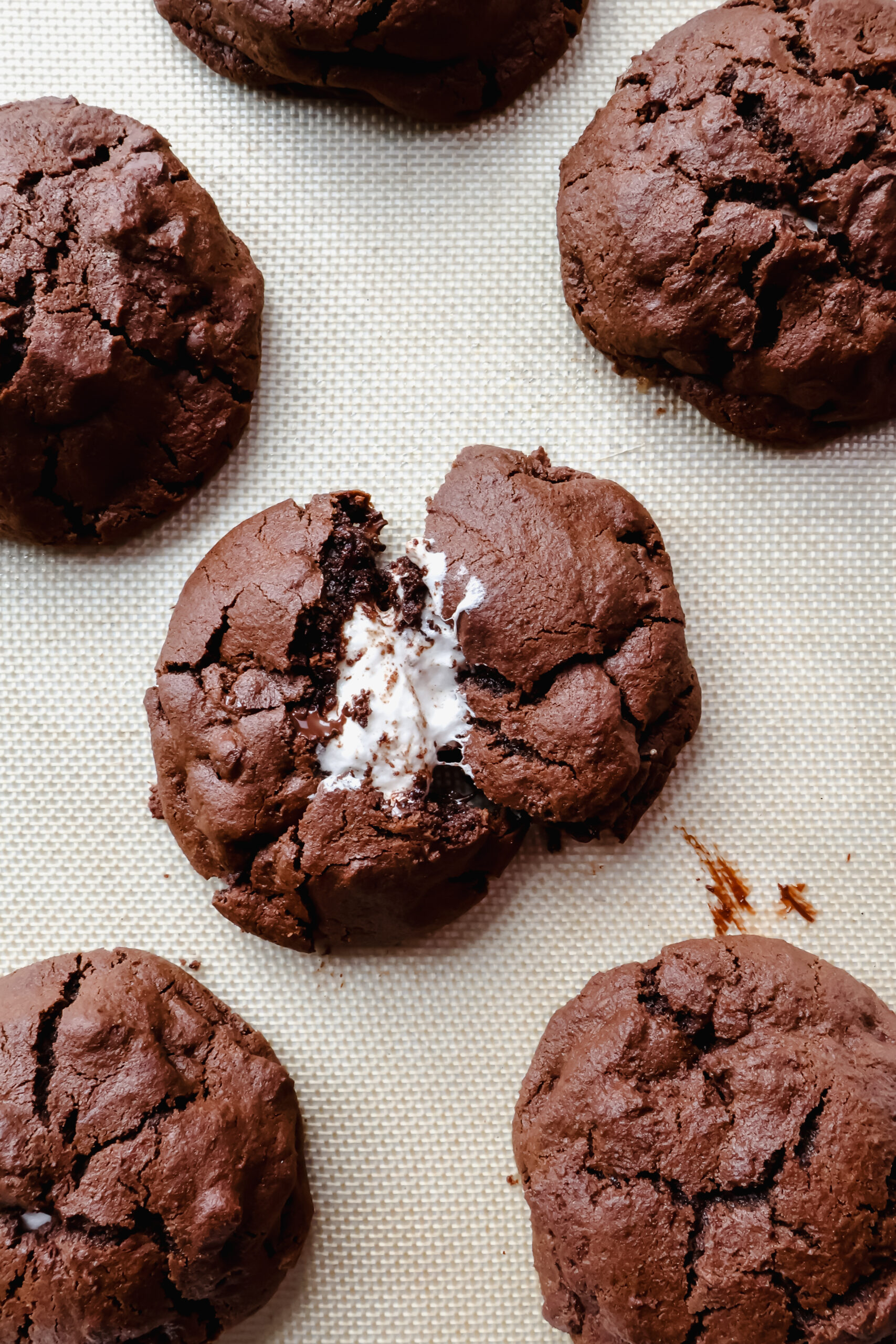 Bakery Style Hot Chocolate Cookies - The Farmstyle