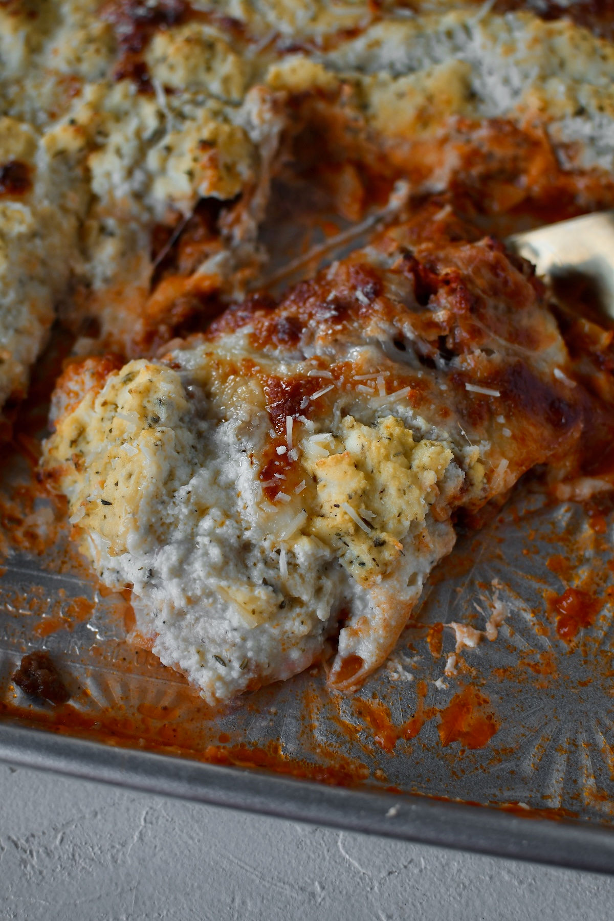 Easy Sheet Pan Lasagna - The Farmstyle