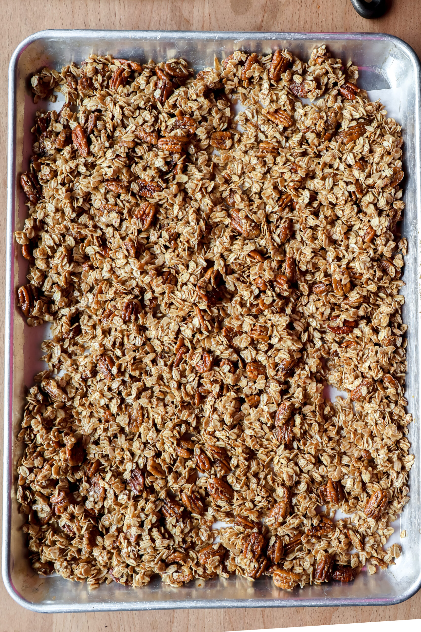 Easy Homemade Maple Pecan Granola - The Farmstyle