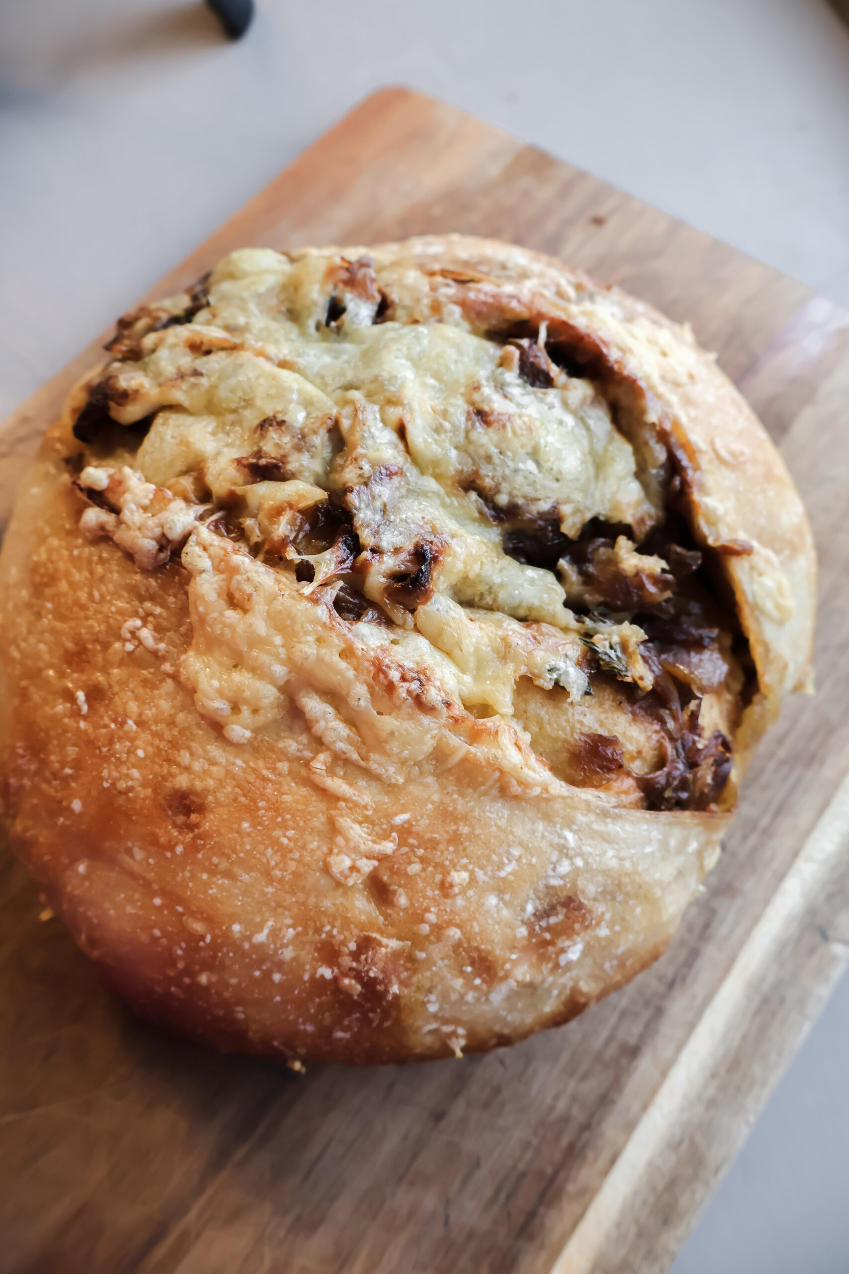 French Onion Sourdough Bread - The Farmstyle