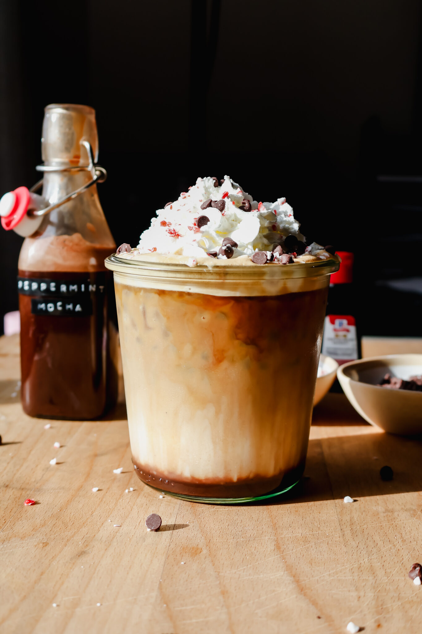 Homemade Peppermint Mocha - The Farmstyle